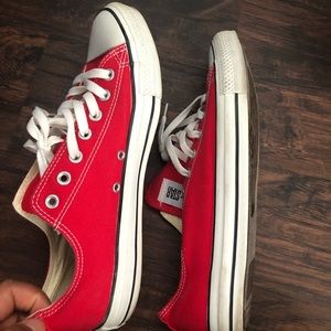 Converse | Shoes | Red Converse | Poshmark